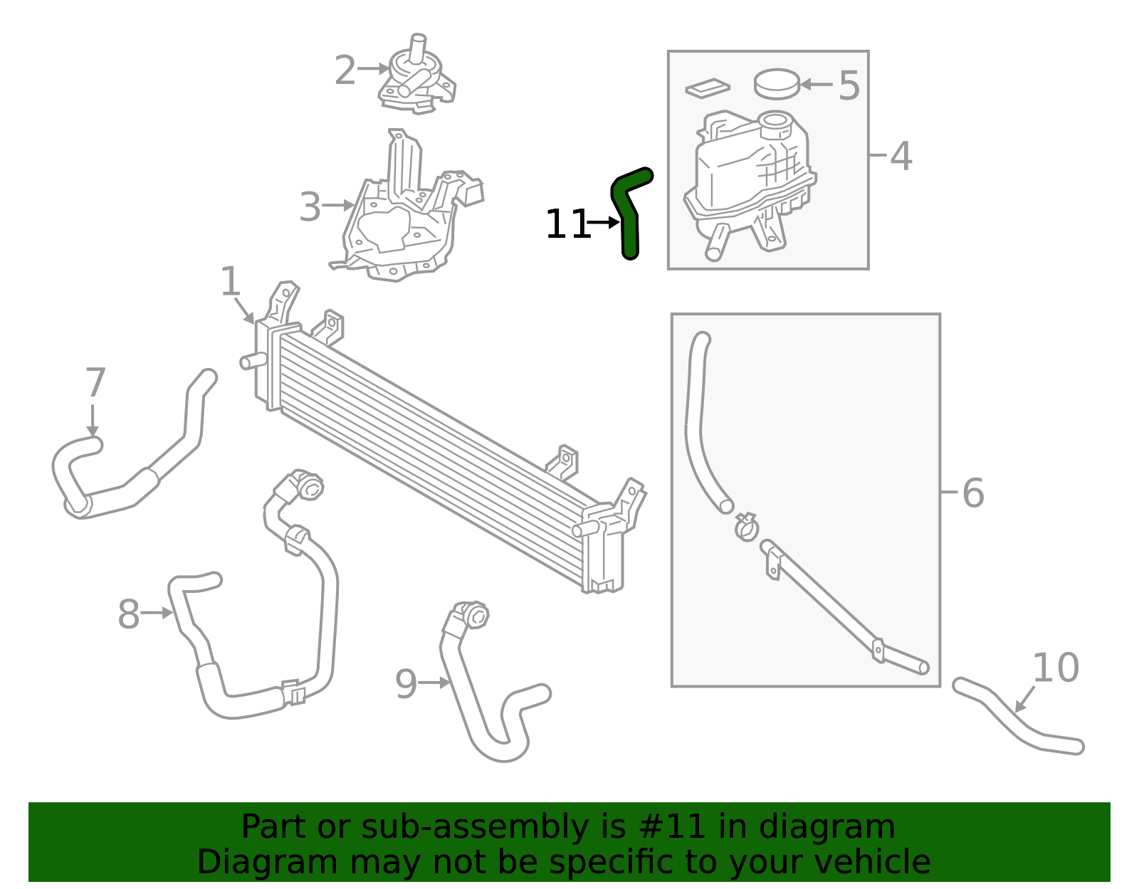 2013-2018 Toyota Hose G9229-06010 | MotorMotor