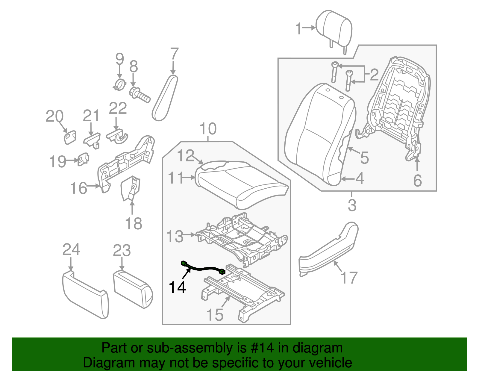 89985-A9700 - Cable 2015-2018 Kia Sedona | Kia.Parts Store