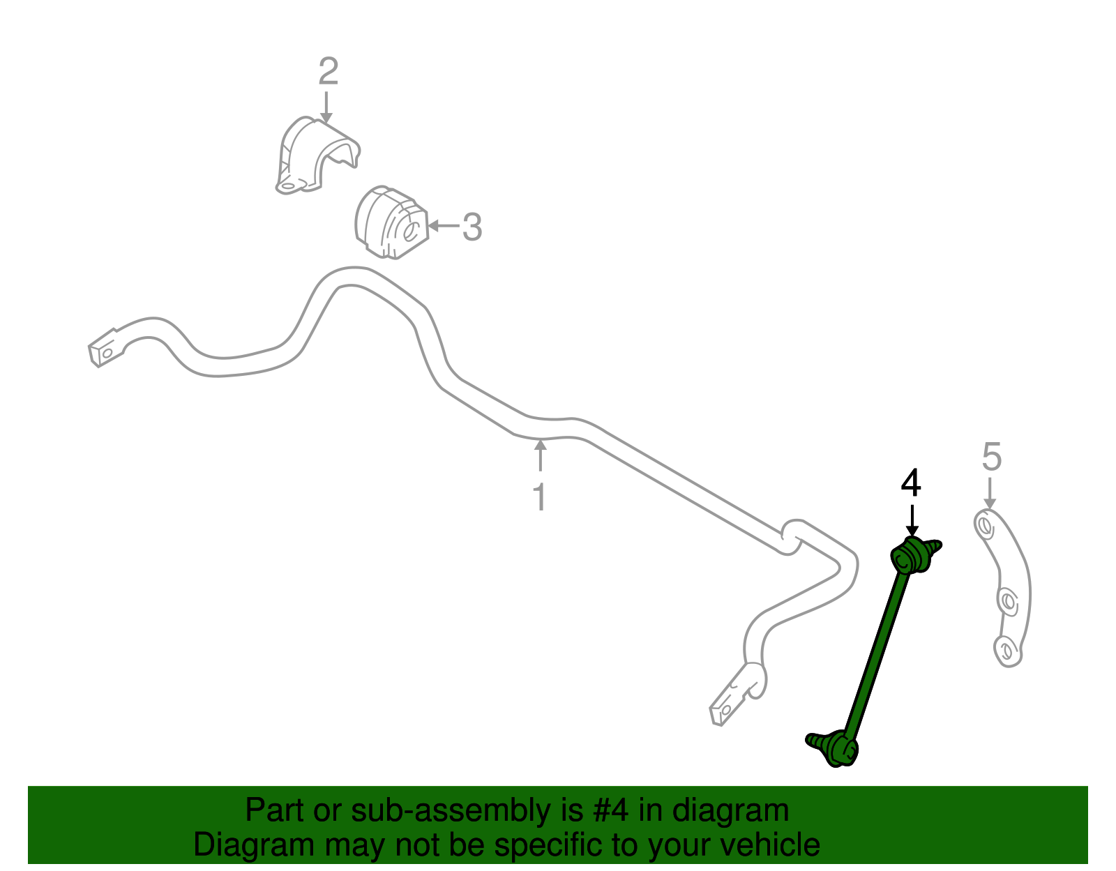 1997-2003 BMW Stabilizer Link 31-35-1-095-664 | BMW OEM Parts
