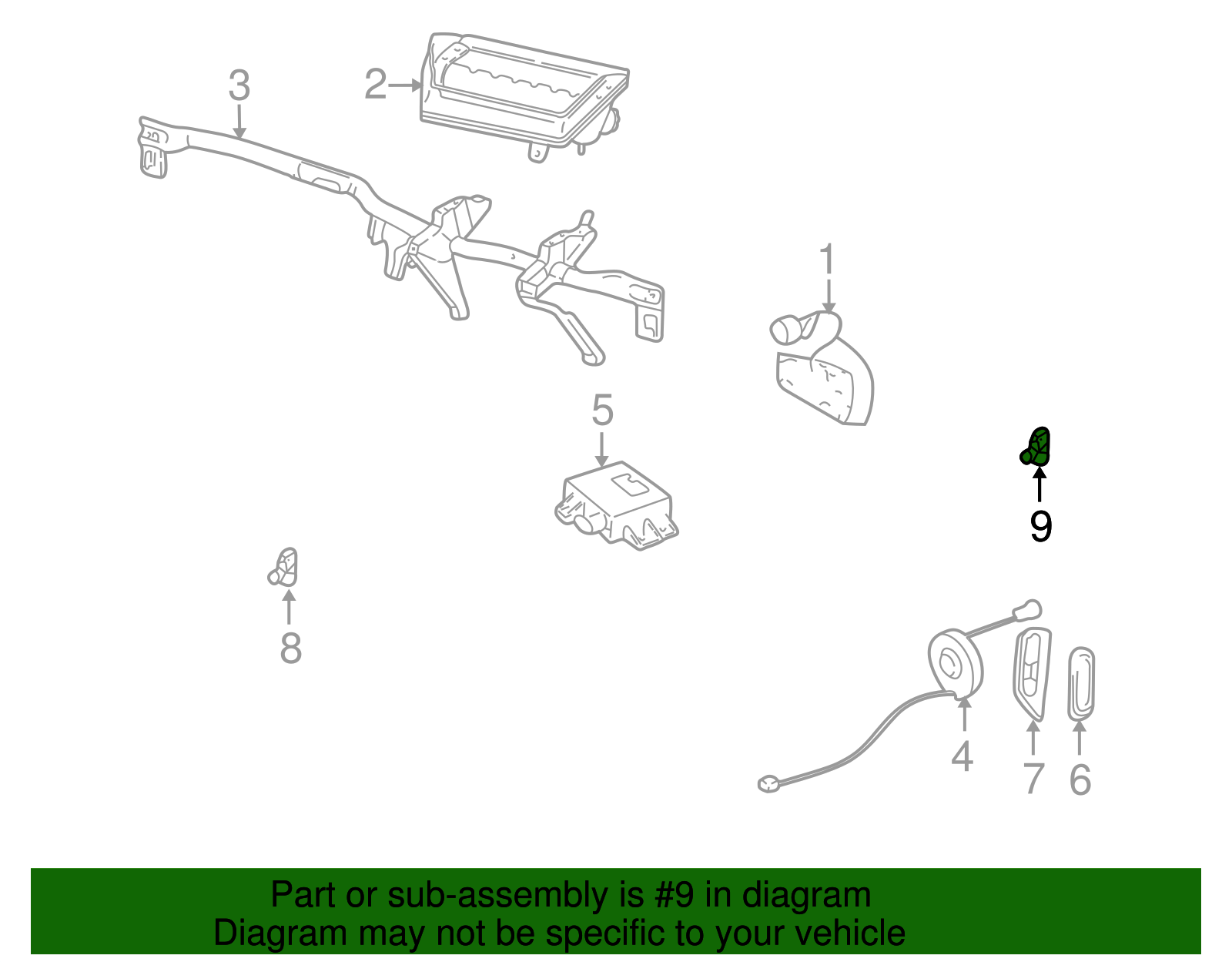 2005 Chevrolet Impala Side Impact Sens 10346172 | Shop Matick Buick GMC