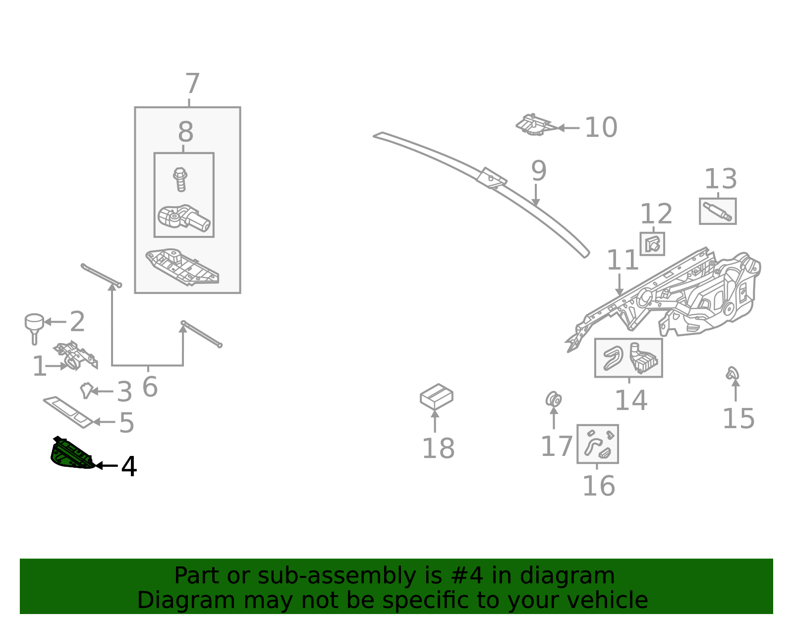 Genuine BMW 54-34-7-496-258 | Striker Plate | FREE Shipping on Most ...