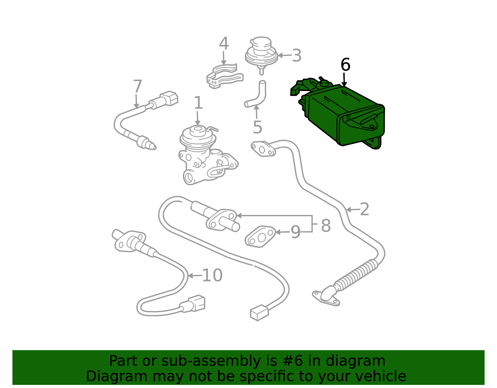 77740-35470 - Vapor Canister 2001-2003 Toyota Tacoma | Toyota San Diego ...