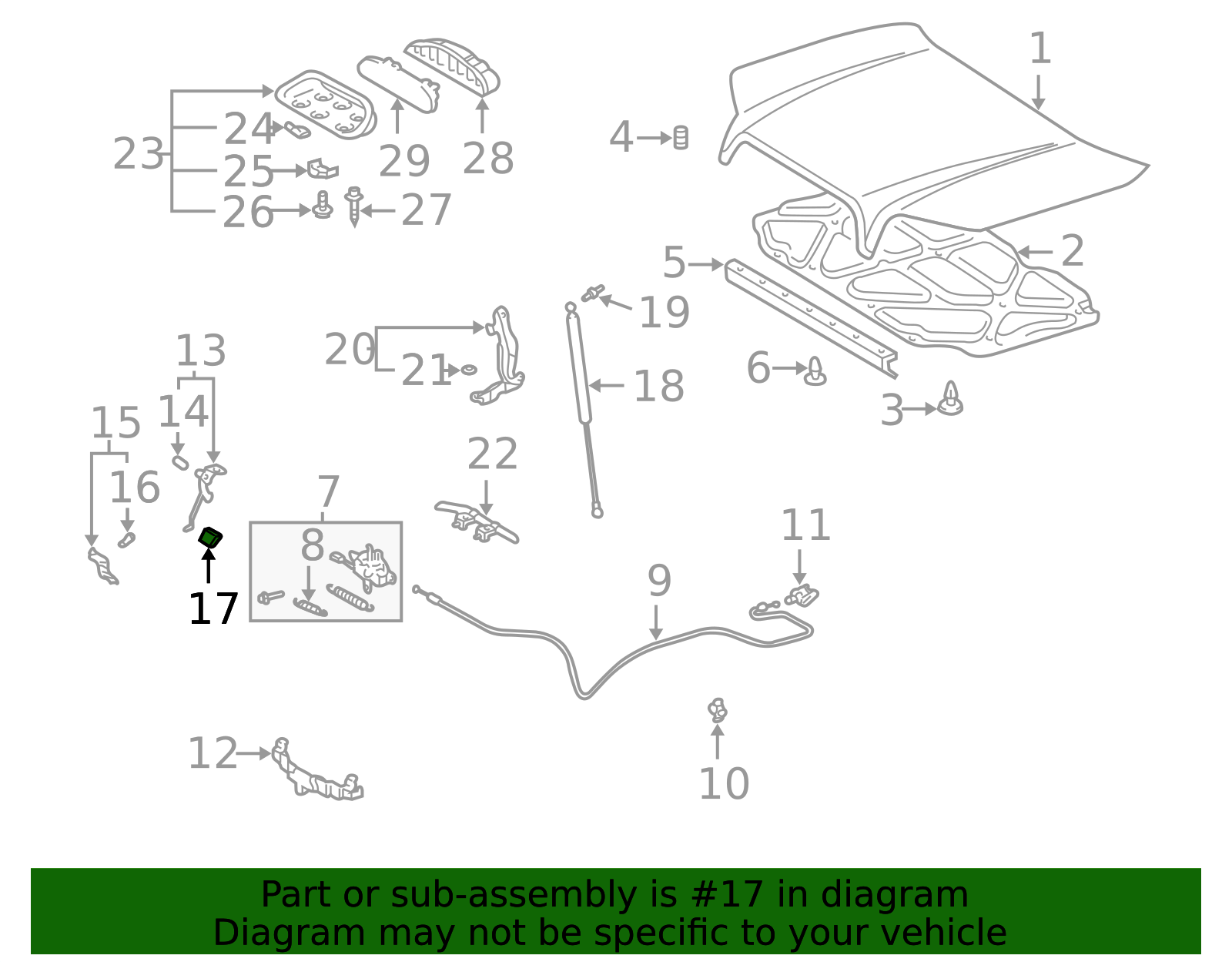 2003-2009 Toyota 4Runner Guide 53561-30010 | MotorMotor