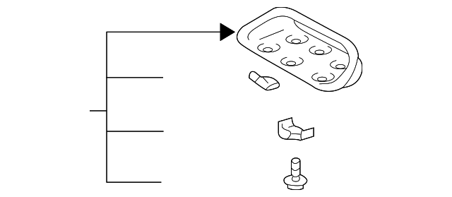 76181-35050-C0 - Hood Scoop 2003-2011 Toyota | Toyota San Diego Parts