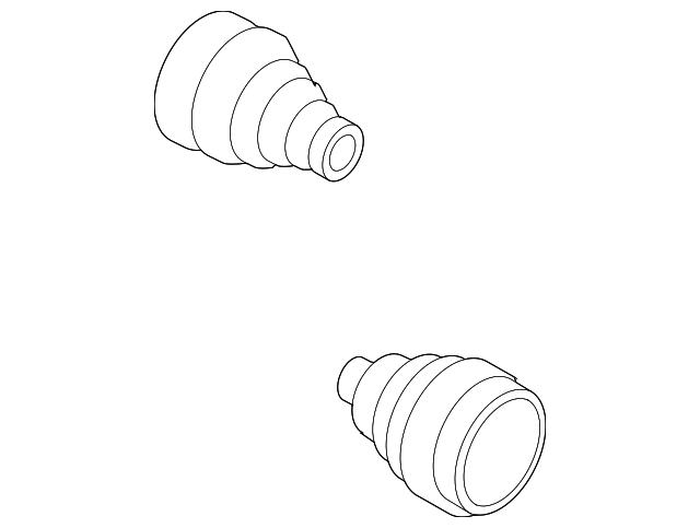 Genuine Toyota Boot Kit part# 04427-60142 for 2003-2009 Toyota ...