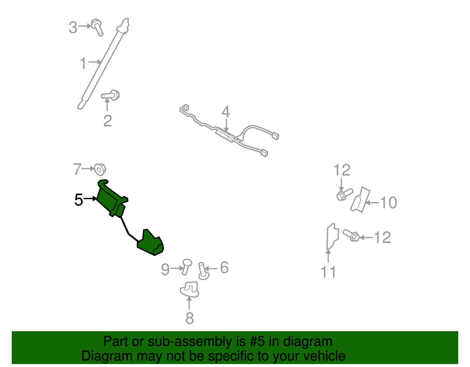 81230-2J000 - Latch 2009 Kia Borrego | Kia.Parts Store