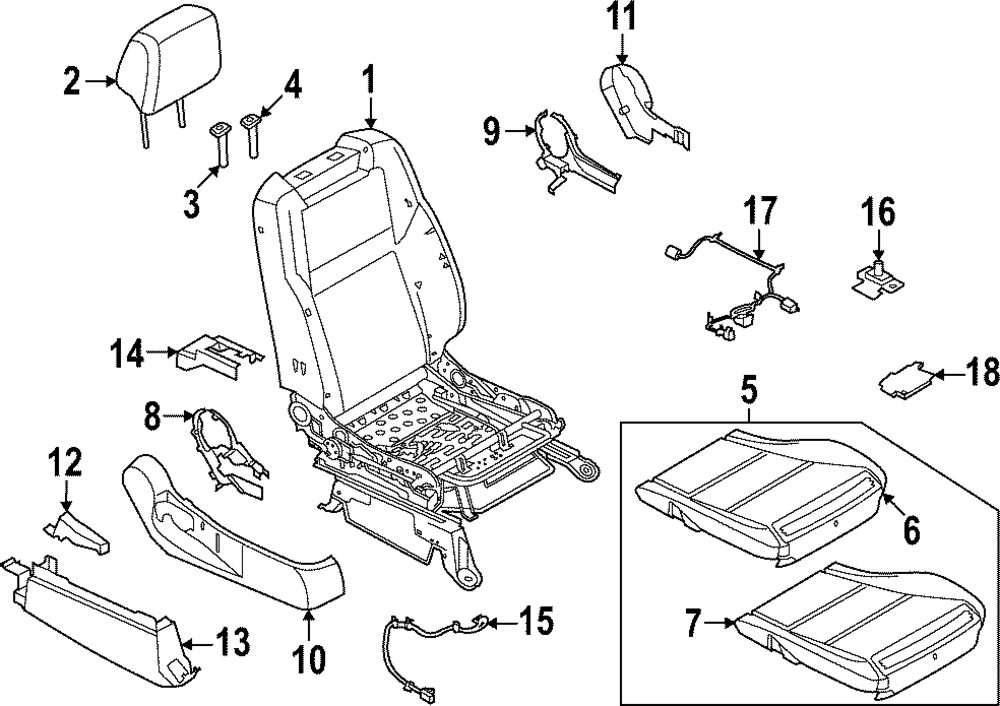 2022-2025 Nissan Frontier Occupant Module 98856-9BU0B | Nissan Parts ...