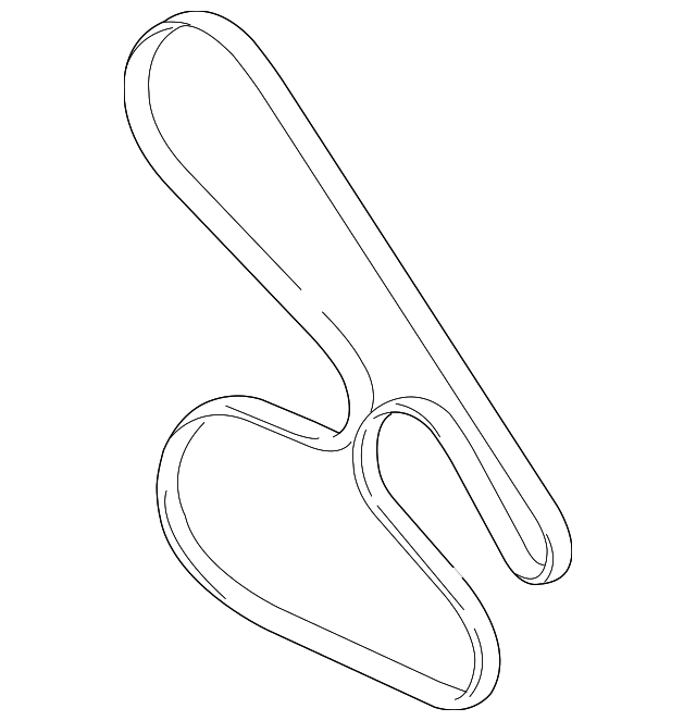 2006-2011 GM V-Ribbed Serpentine Belt 12646194 | Shop Matick Buick GMC