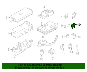 SW-8852 - High-Quality Motorcraft™ Circuit Breaker for 2008-2025 Ford ...