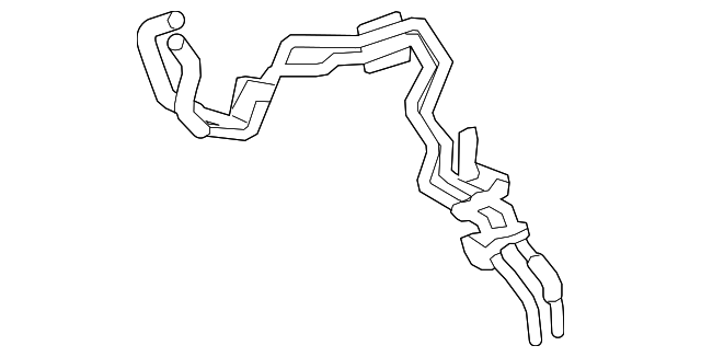 87245-0E180 - 2008-2013 Toyota Highlander - HVAC Heater Hose | Toyota ...