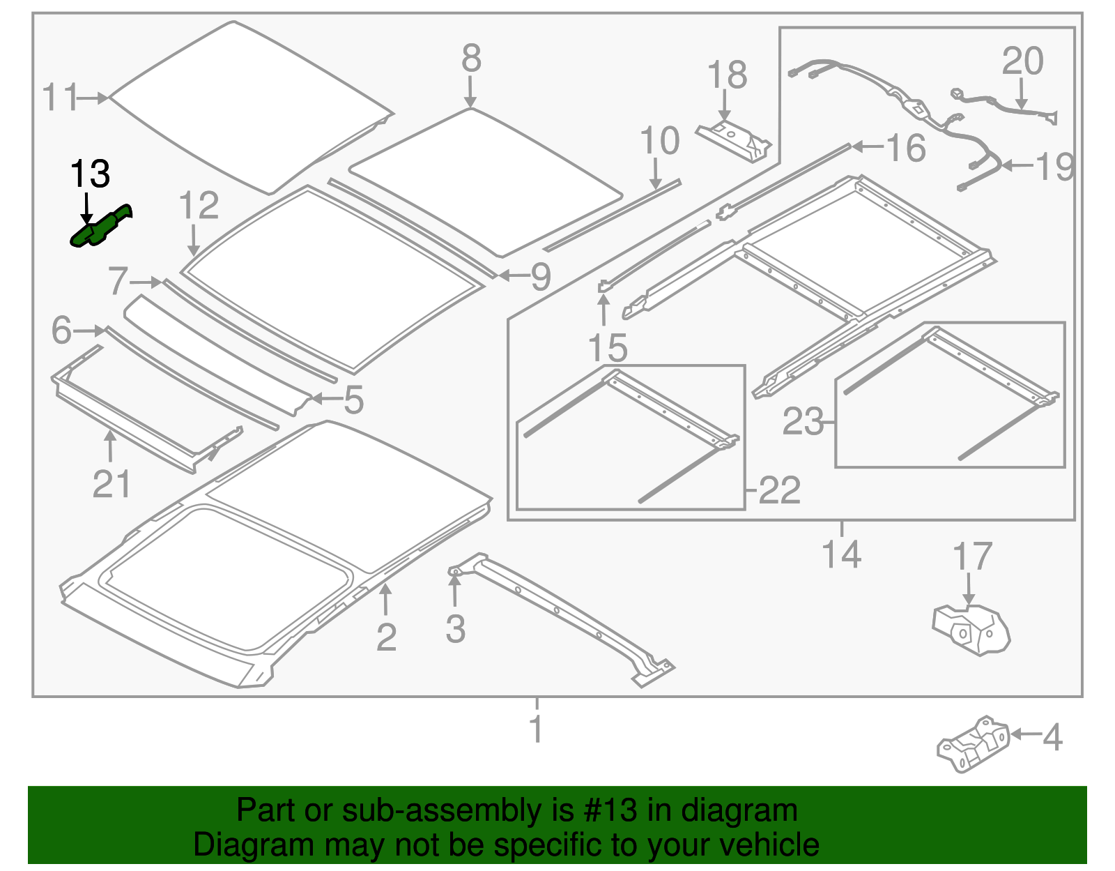 Hyundai - 81652-2S000 - Lever - 2010 Hyundai Tucson | OEM Hyundai Parts ...