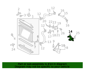 16331-20030 - Water Outlet 2001-2007 Toyota Highlander | Norm Reeves ...