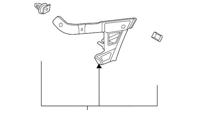 86651-L3000 - Side Bracket 2021-2024 Kia K5 | Kia.Parts Store