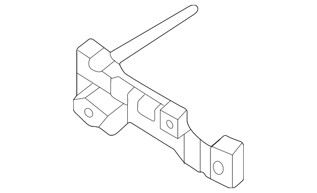 86641-L3000 - Impact Bar Stay 2021-2024 Kia K5 | Kia.Parts Store