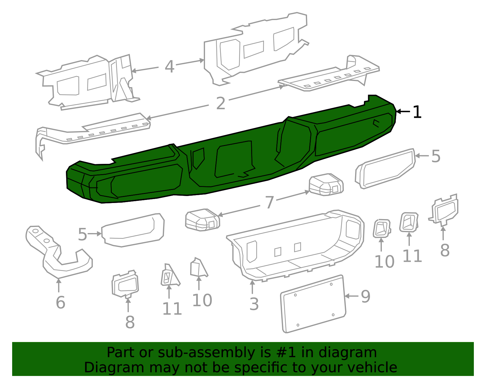 Bumper Cover 68341837AB | Mopar Parts Canada