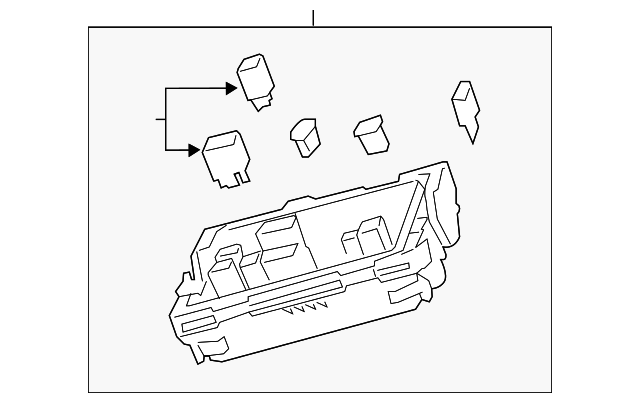 2013-2015 Cadillac ATS Engine Wiring Harness Junction Block 23278410 ...