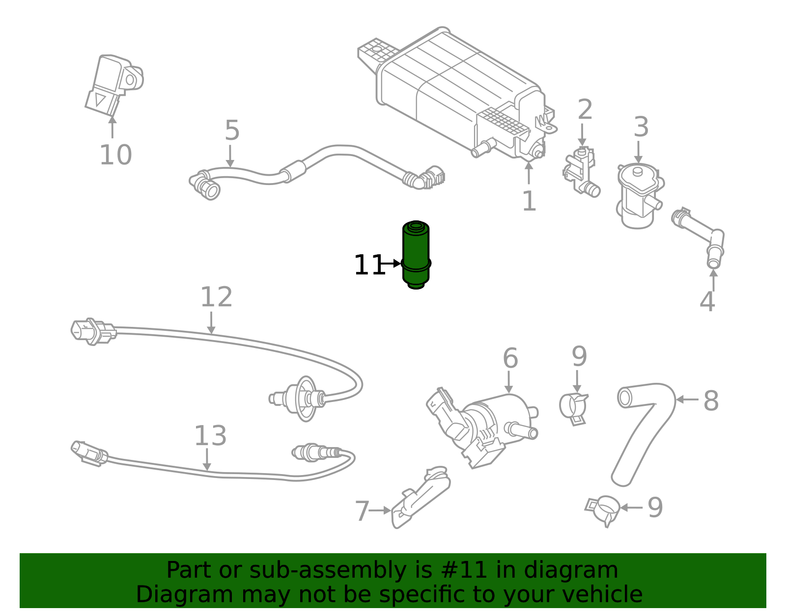 2020-2025 Kia PCV Valve 26740-2M000 | OEM Parts Online