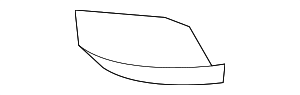 2015-2017 Lexus Bumper Cover Hole Cover 52468-78901 | OEM Parts Online