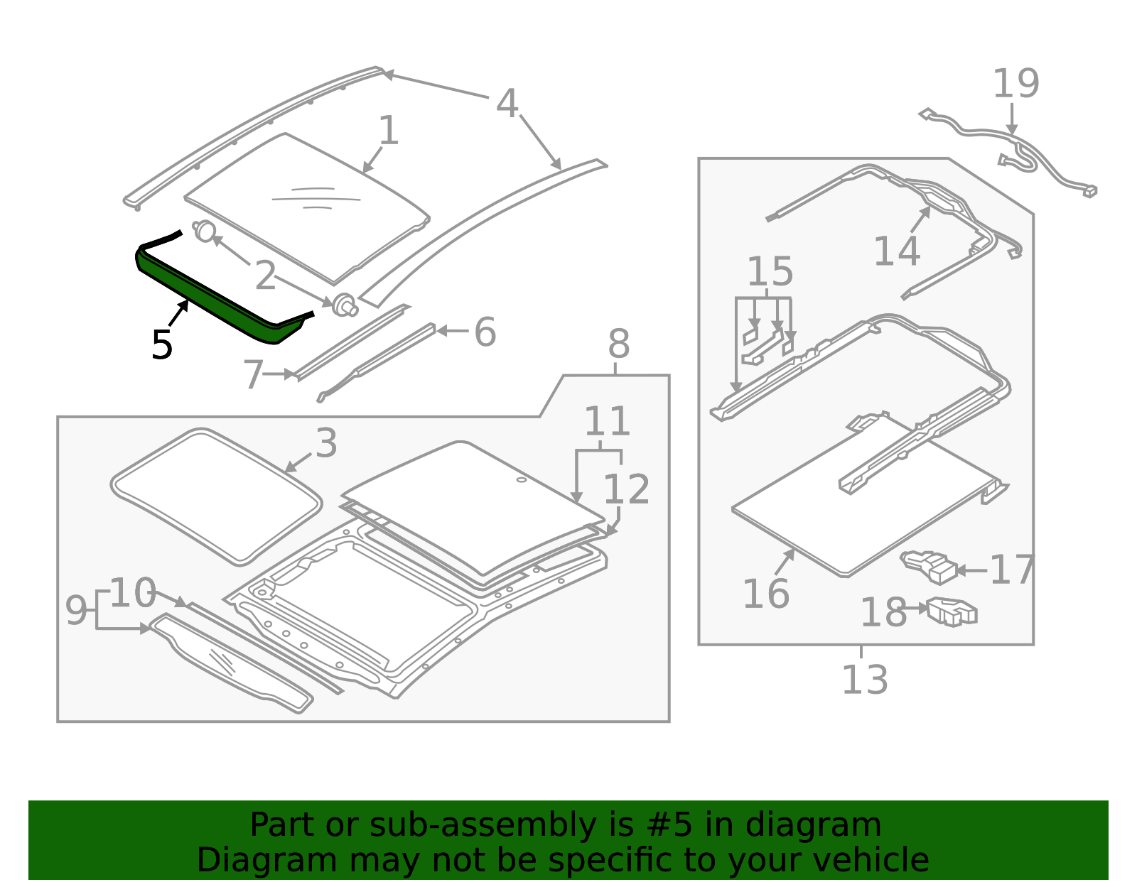2016-2020 Kia Optima Air Deflector 81611-D4000 | TascaParts.com
