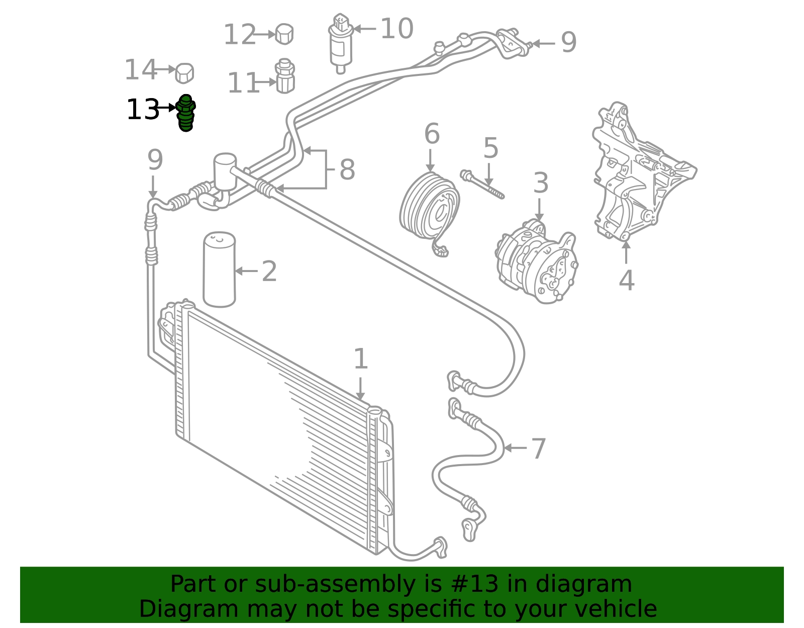 357820795h - Audi Fill Valve 2000-2015 Audi | Performance Auto Parts