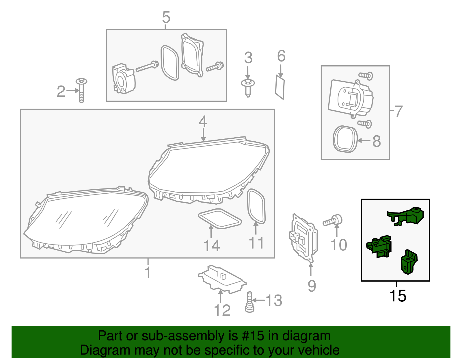 205-820-05-14 - Repair Kit 2015-2018 Mercedes-Benz | Mercedes-Benz ...
