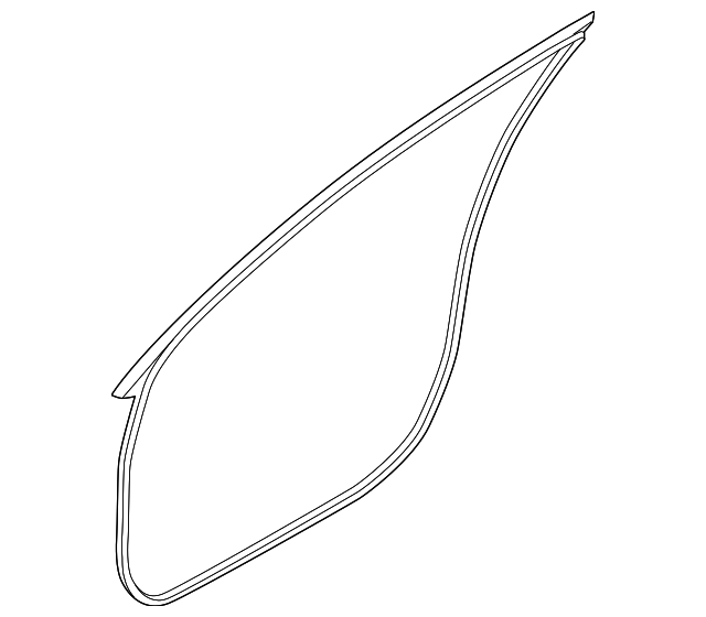 82130-M7000 - Door Weather-Strip 2019-2024 Kia Forte | Kia.Parts Store
