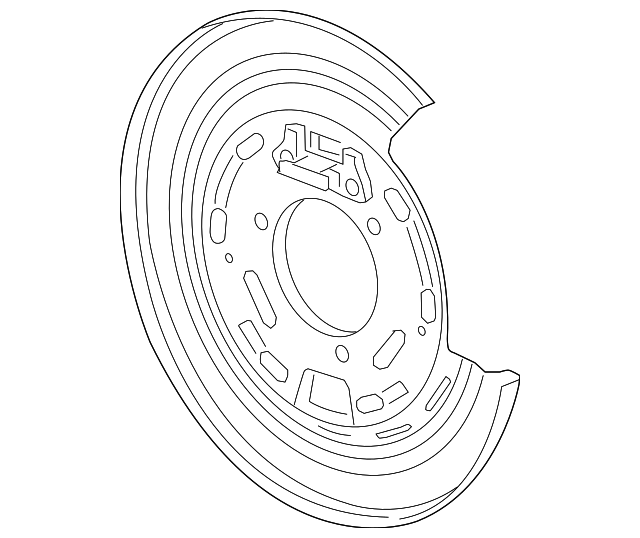2013-2016 Cadillac Brake Backing Plate 22857914 | Shop Matick Buick GMC
