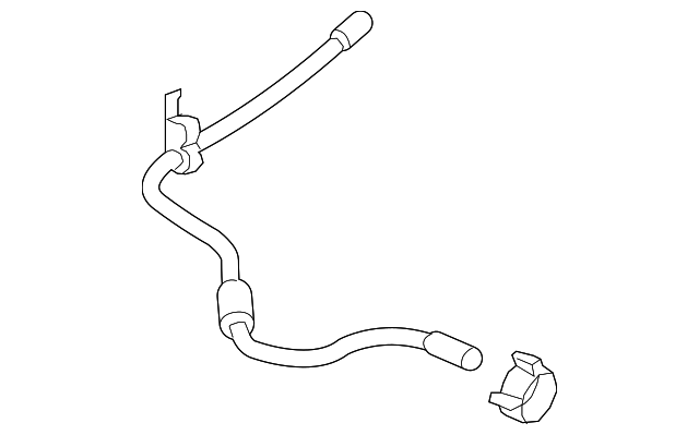 2016-2018 Audi Vacuum Hose 5Q0-133-366-H | Audi OEM Parts Guy