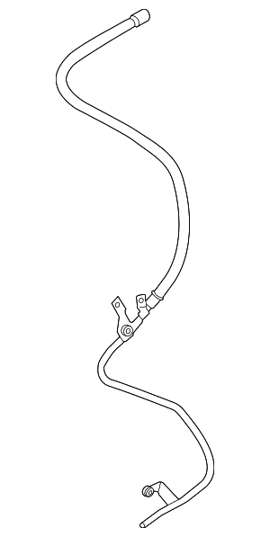 2011-2017 Volkswagen Touareg Power Steering Return Hose 7P6-422-890-D ...