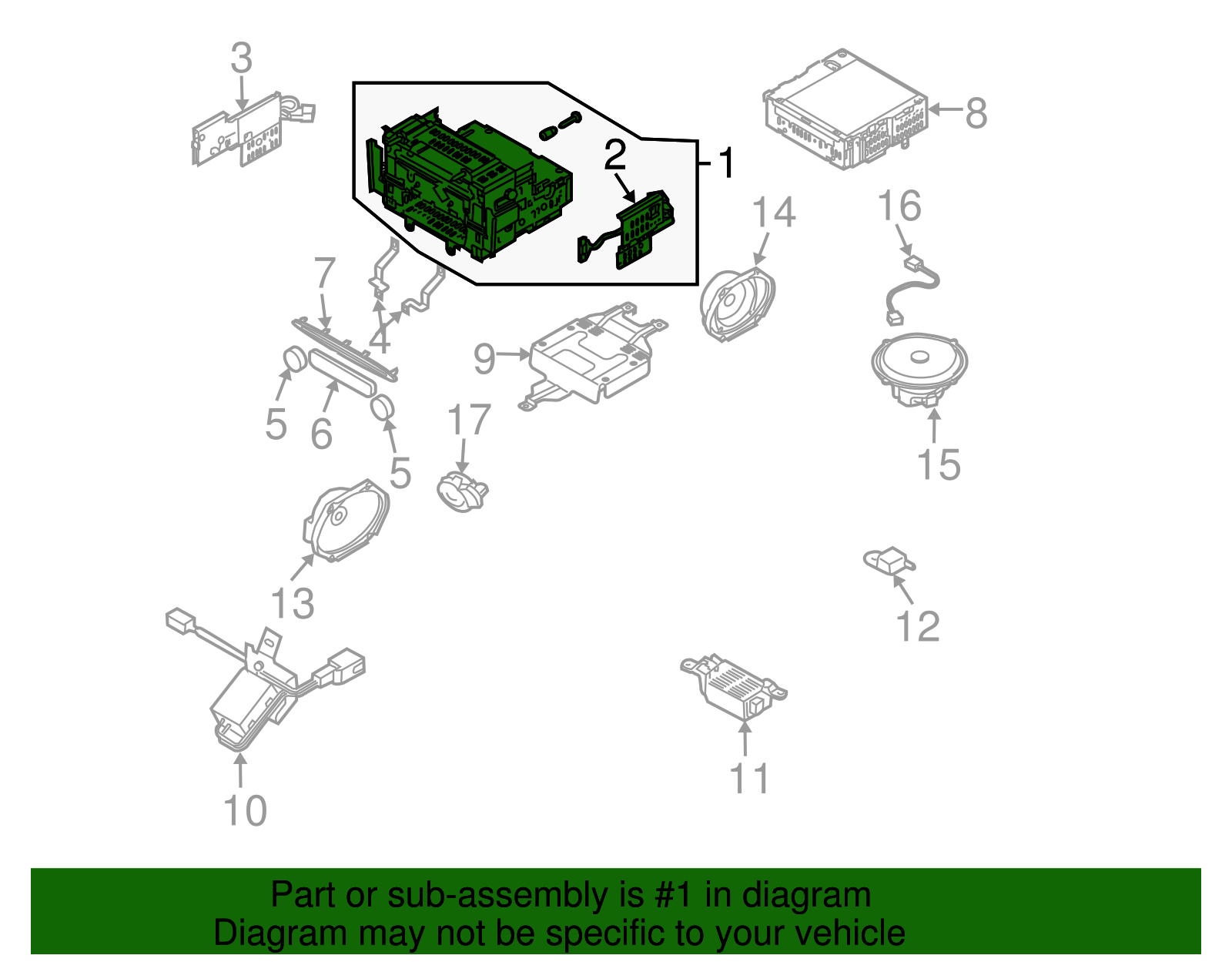 GK2E-66-AS0 - Radio 2003-2005 Mazda 6 | Florida Mazda Parts
