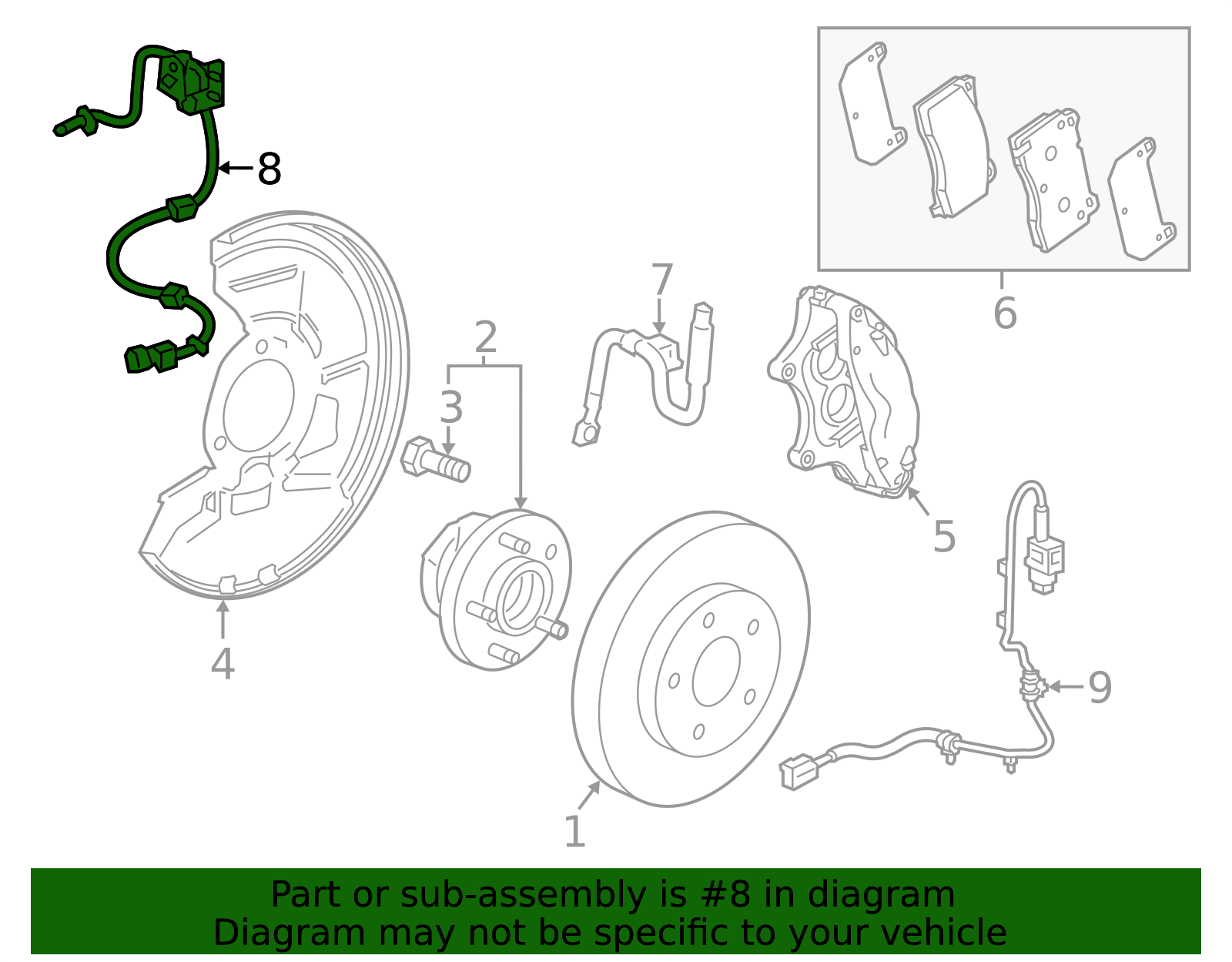 23483146 - Front Wheel Speed Sensor 2010-2019 GM | Gateway Buick GMC Parts