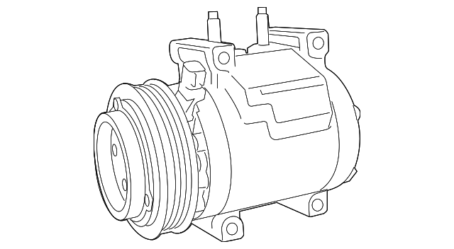 2011-2015 Dodge Durango Compressor 68021638AH | Mopar Parts Canada