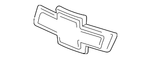 2019-2022 Chevrolet Exterior Emblem, Front, Black 84133640 | Findlay ...