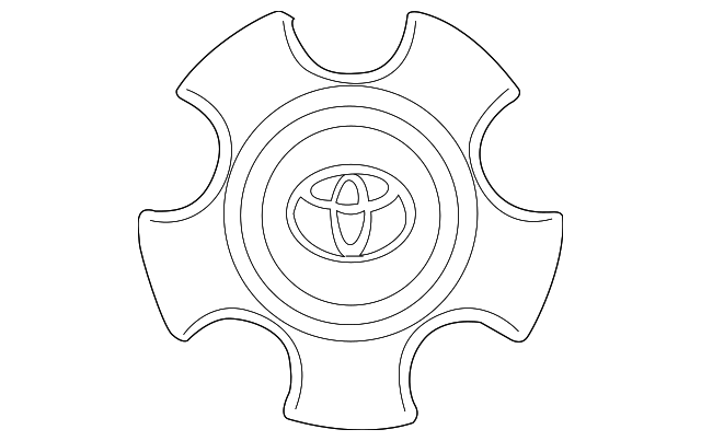 2008-2019 Toyota Wheel Hub Center Cap Sequoia Tundra | Sparks Parts