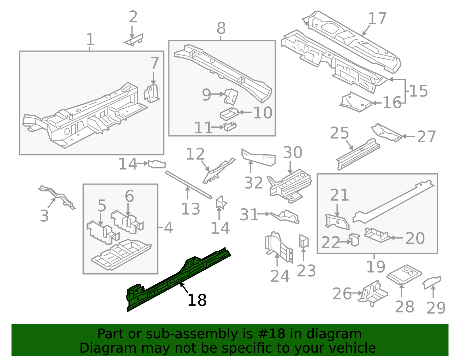 4M0-803-780-AJ - Sill 2017-2025 Audi | Audi OEM Parts Guy