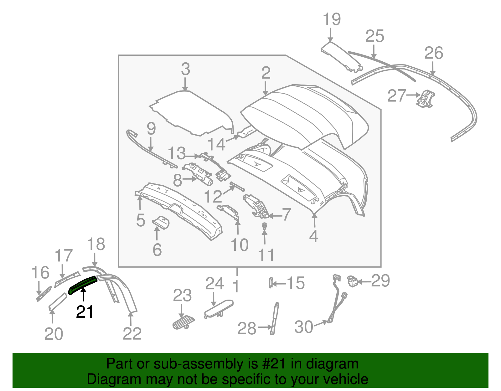 54317043895 - 2003-2008 BMW Z4 Center Support (54-31-7-043-895) | BMW ...