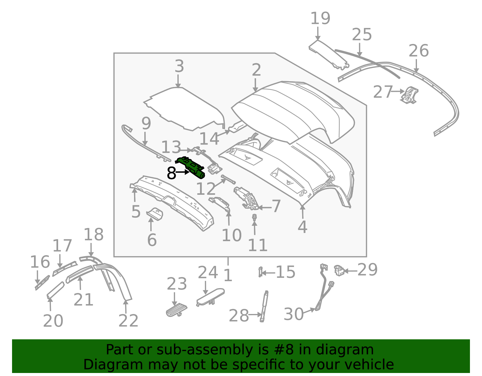 54347043869 - Drive Assembly (54-34-7-043-869) | BMW of South Atlanta Parts