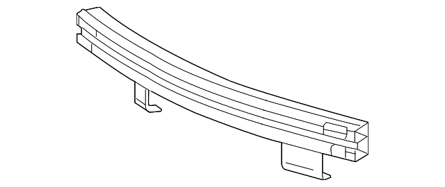 71530-TG7-A50 - Beam Rear Bumper - 2019-2021 Honda Pilot | Honda Parts Guys