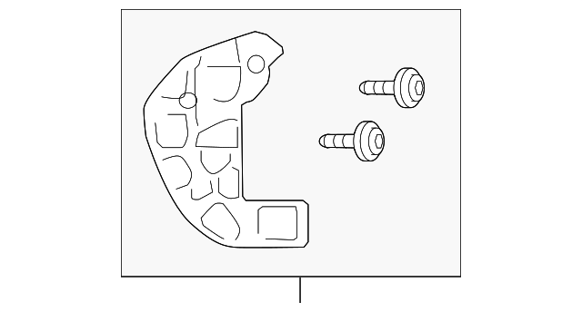 2005-2011 Toyota Tacoma Repair Bracket 81198-04010 | Toyota San Diego Parts