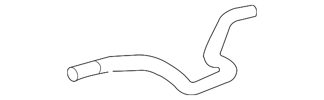 2007-2011 Toyota Camry HVAC Heater Hose 87245-33480 | Toyota Parts Center