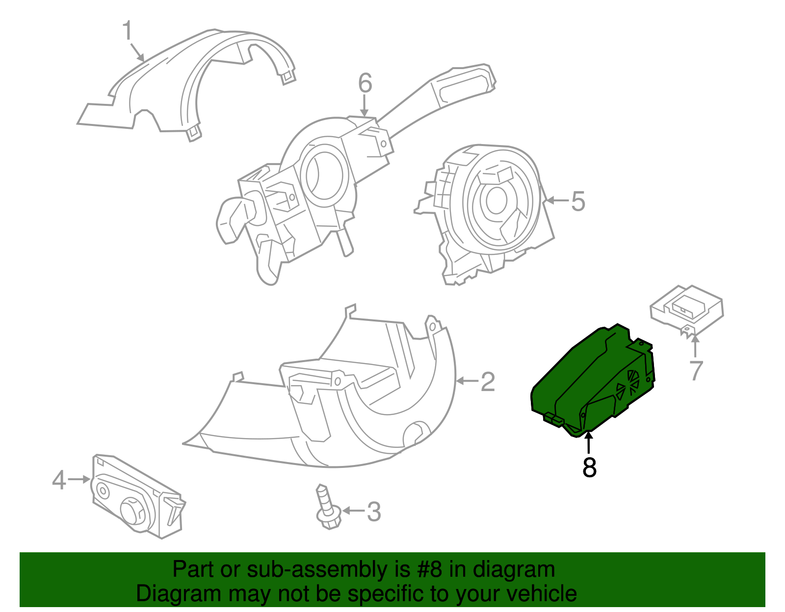 4H0-905-852-C - Ignition Immobilizer Module 2012-2018 Audi | Audi OEM ...