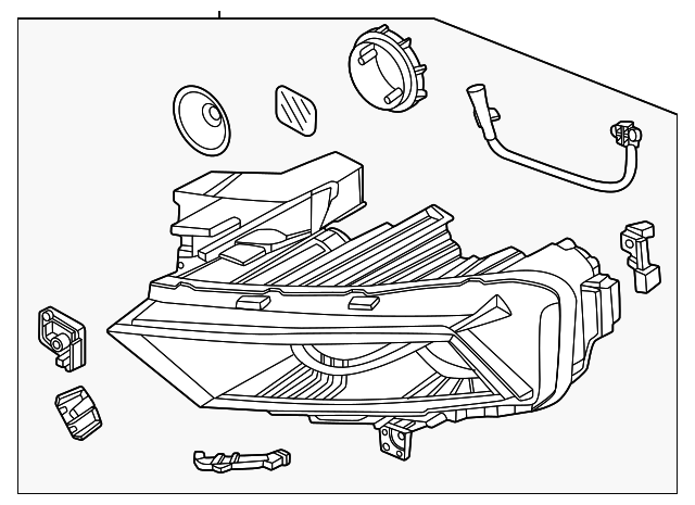 92101-L1740 - Composite Assembly 2024-2025 Hyundai Sonata | Hyundai ...