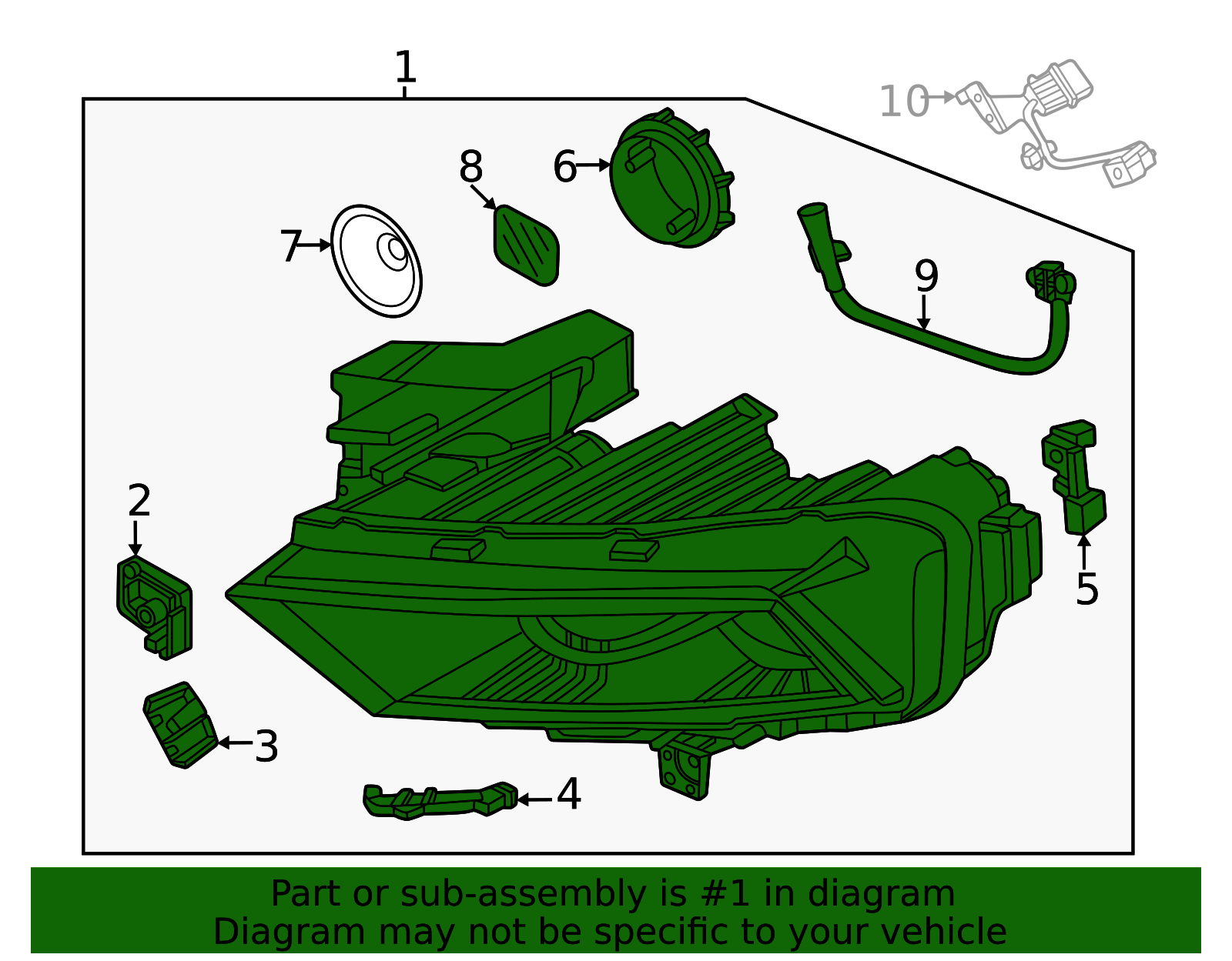 92101-L1740 - Composite Assembly 2024-2025 Hyundai Sonata | Hyundai ...