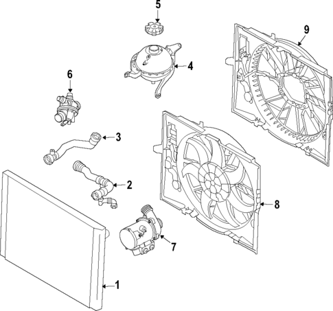 Cooling System for 2015 BMW 528i xDrive | BMW OEM Parts