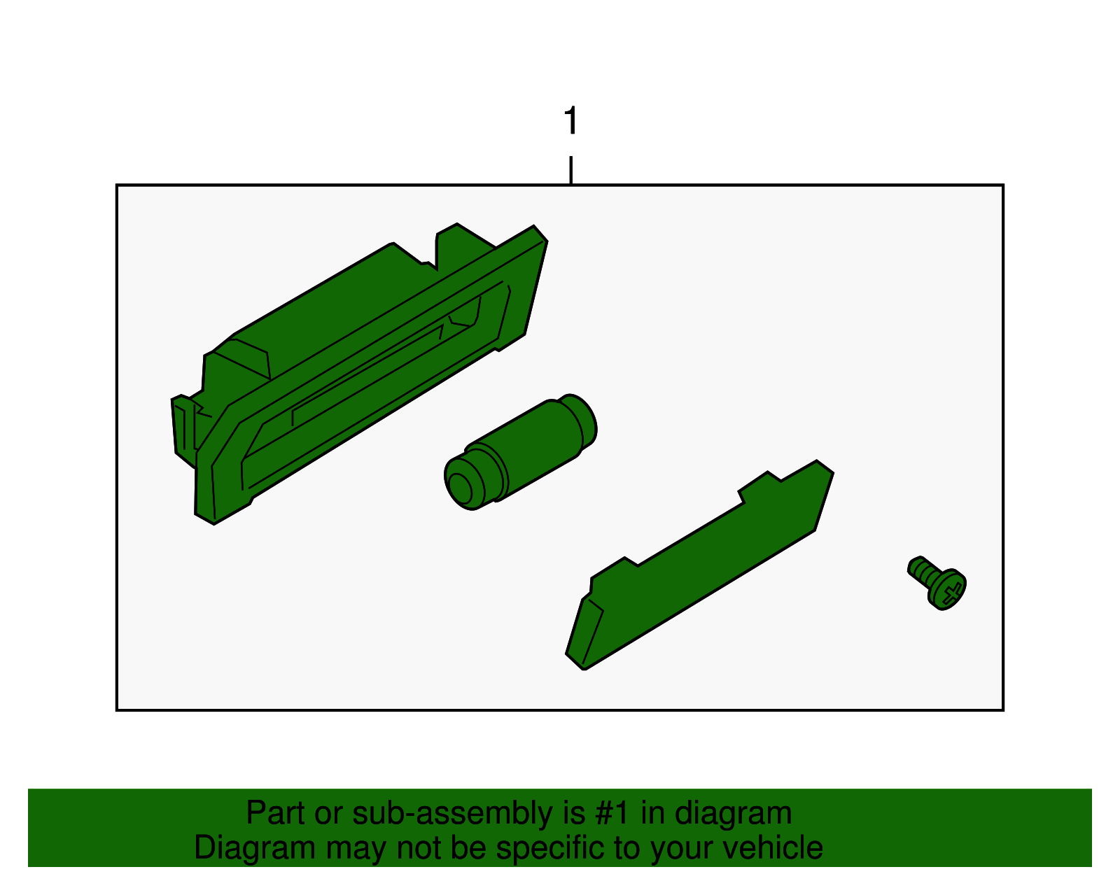 8T5Z-13550-B - Ford License Lamp 2006-2019 Ford | Performance Auto Parts