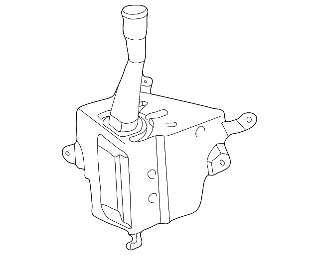 Genuine Toyota Washer Fluid Reservoir part# 85315-04060 for 1995-2004 ...