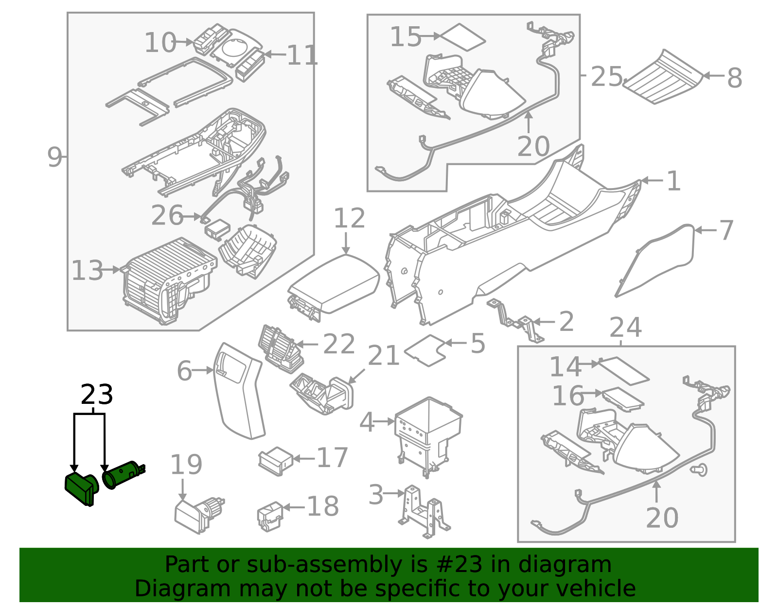 95120-H8100 - 12 Volt Accessory Power Outlet 2019-2025 Kia | Kia.Parts ...