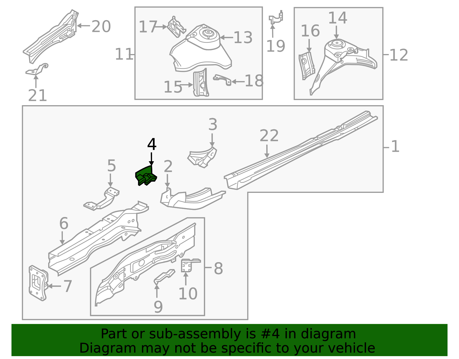 2015-2025 Volkswagen Front Retainer 5Q0-803-128 | vwpartscenter
