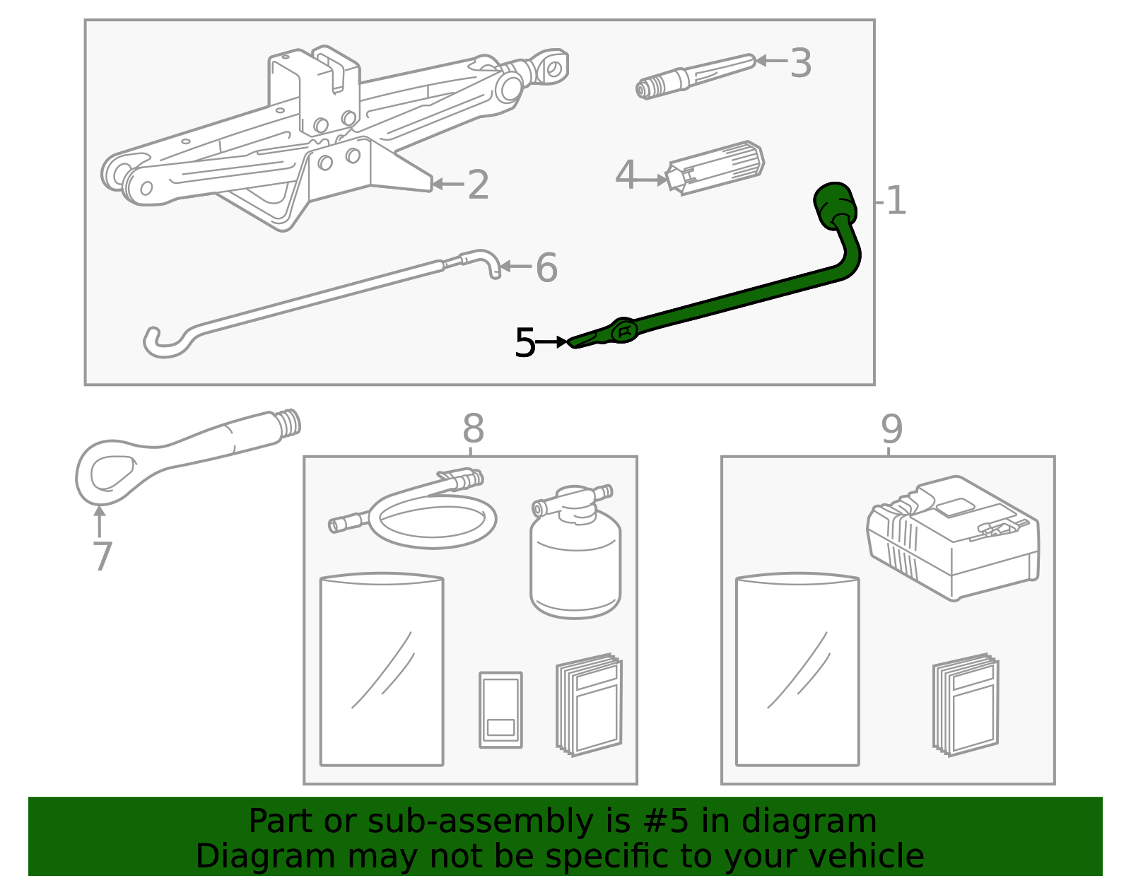 915142010 - 2023-2024 Subaru Solterra - Lug Wrench | Subaru Parts HQ
