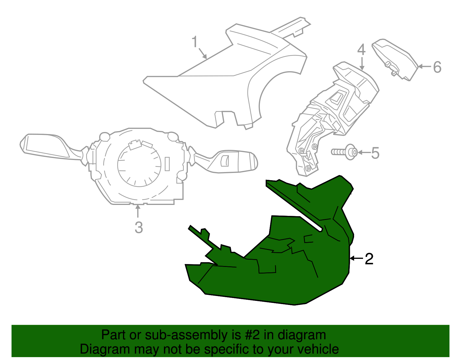 51459288432 - 2014-2021 BMW Lower Column Cover (51-45-9-288-432) | BMW ...